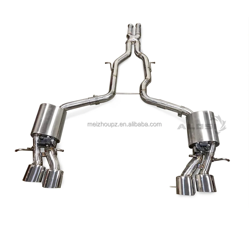 Ss304 Valvetronic Exhaust Pipe for Mercedes-Benz C350 W204 3.5 2007 ...