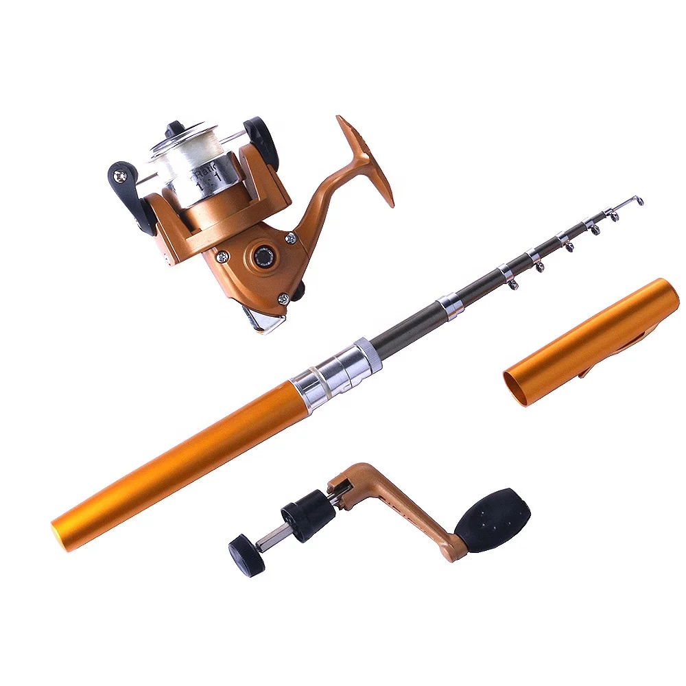Mini Fishing Pole Pen Shape - Portable & Versatile Gear