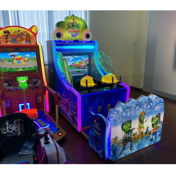 Kid Arcade Coin Operated Water Shooting Game Machines