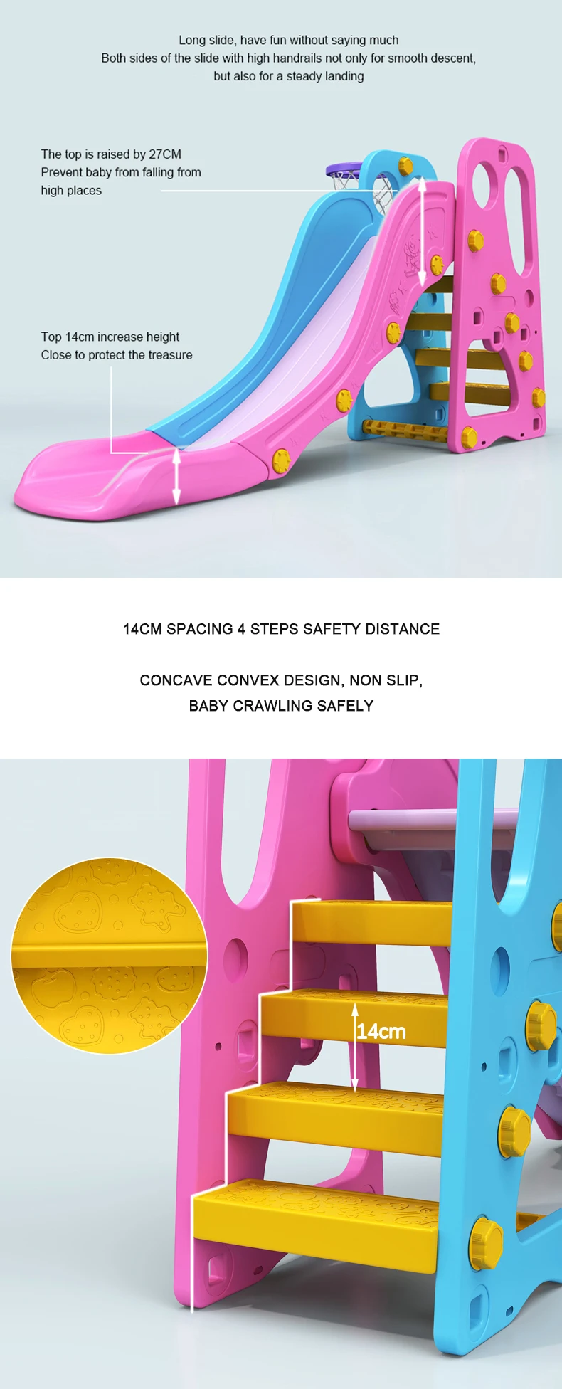 Customizable PVC Slides - Safe and Fun Indoor Playgrounds