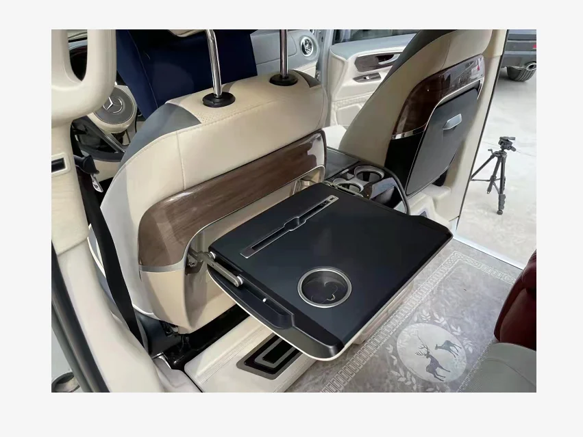 Car Luxury Seat Electric Back Panel Tray Table Folding Back Table For ...