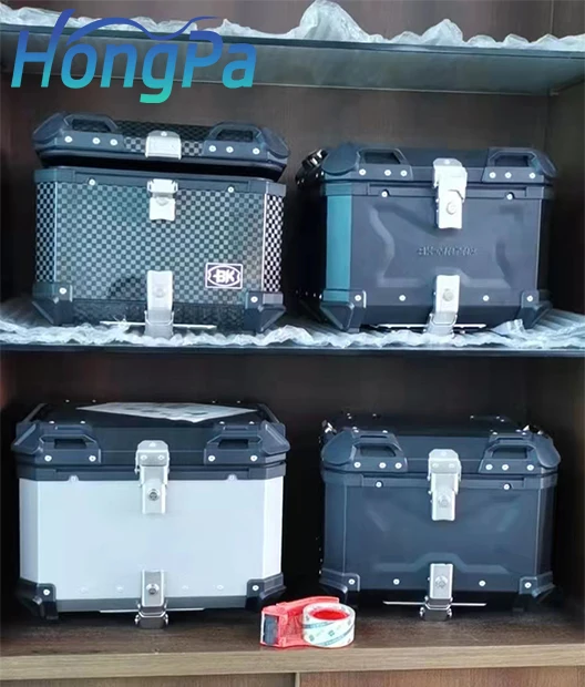 Universal Quick Release Motorcycle Trunk Aluminum Alloy Tail Box ...