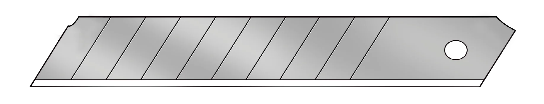 Industrial Stainless Steel Sharp Blades For Art Cutter Utility Knife ...