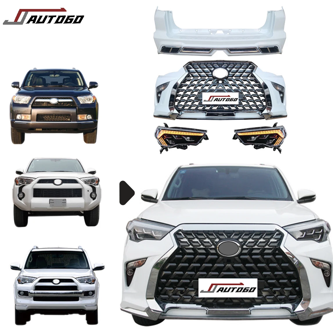 Alta Calidad Kits De Cuerpo Para Toyota 4runner 2010-2020 Cambio Lexus ...