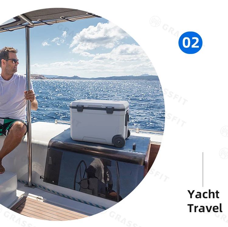 26l 28qt Pu Ice Cooler Box Leak Proof High Capacity Hard Cooler Outdoor ...