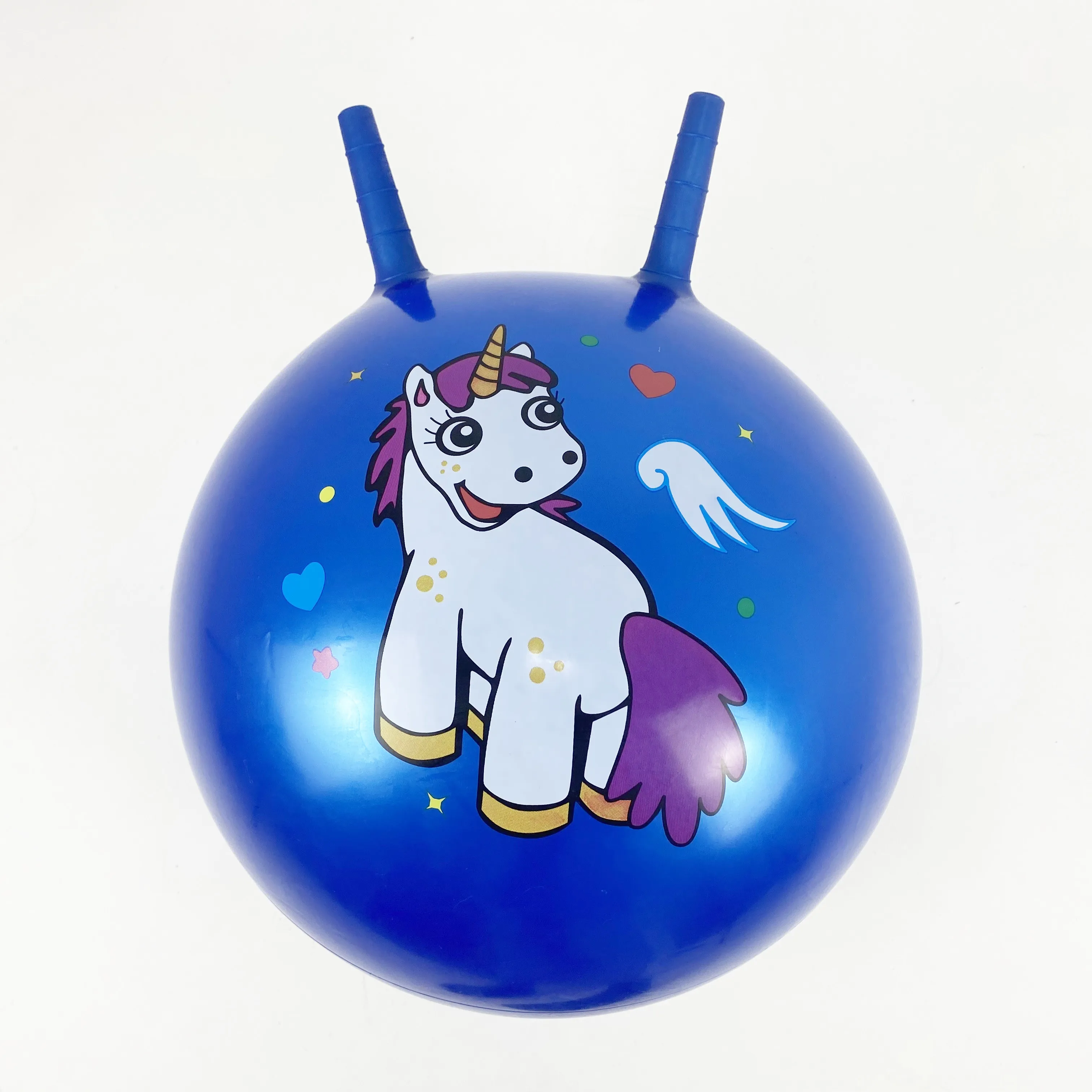 Giant Plastic Pvc Hopper Ball / Jumping Ball Toy With Grip /space Pvc ...