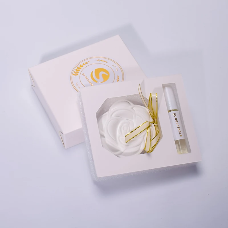 Ceramic Scented Sachet Hanging Plaster Aroma Fragrance Diffuser Stone ...