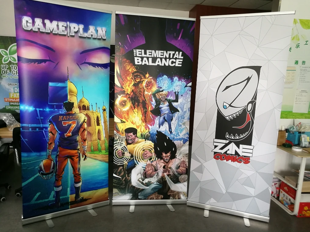 Roll up Retractable Banner Stand - Portable & Durable