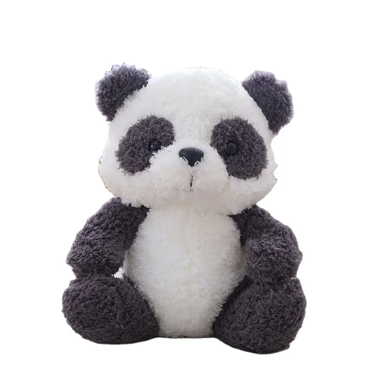 25cm Cute Soft Panda Plush Toy Animal Stuffed Doll Piggy Plush Toy ...