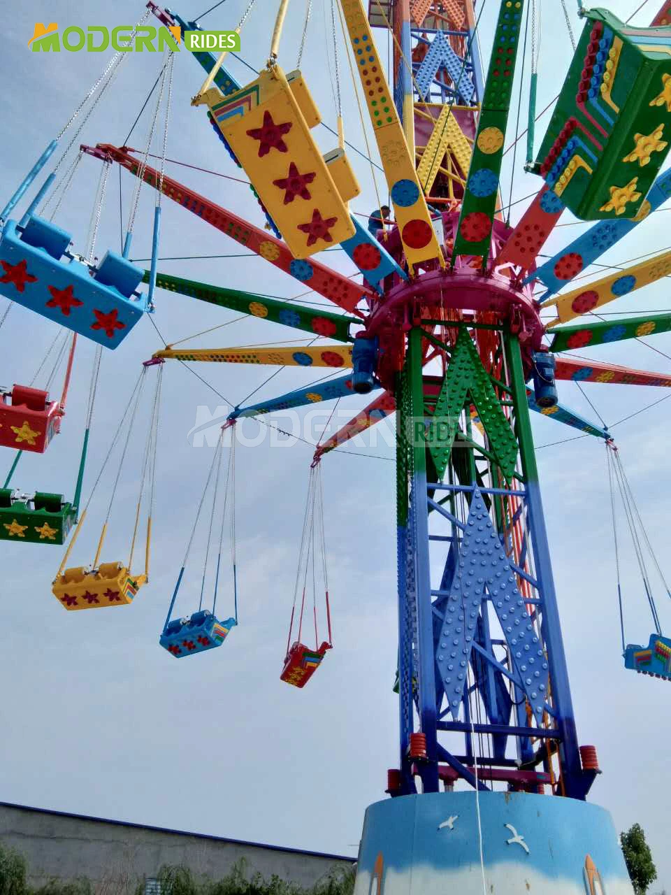 Thrill Amusement Park Rides - Luna Park Equipment Funfair