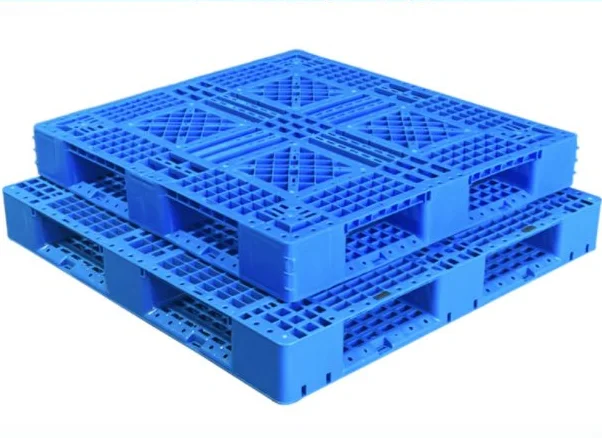1100x1100x150mm Single Deck Plastic Pallet With Steel Reinforced - Buy ...