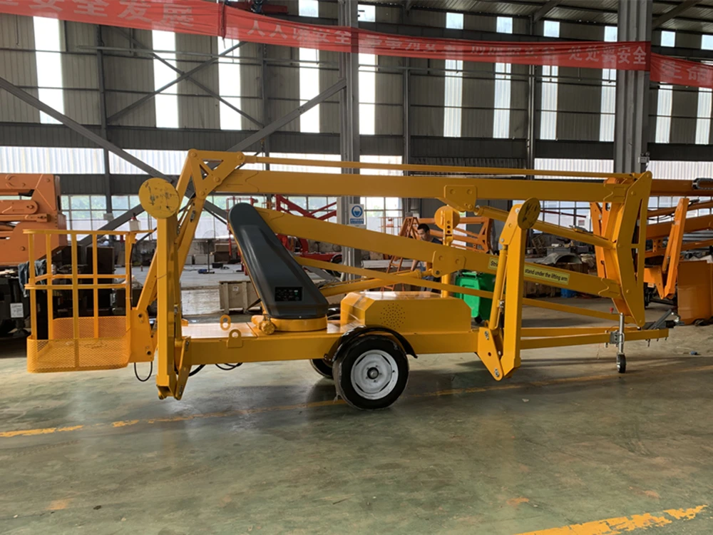 Highrise16m Telescopic Trailer Mounted Boom Lift - 1 Year Warranty