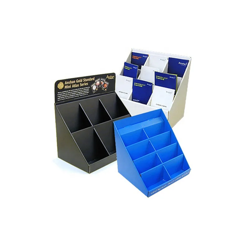 Custom Printed Card Board Display Greeting Card Display Stands ...