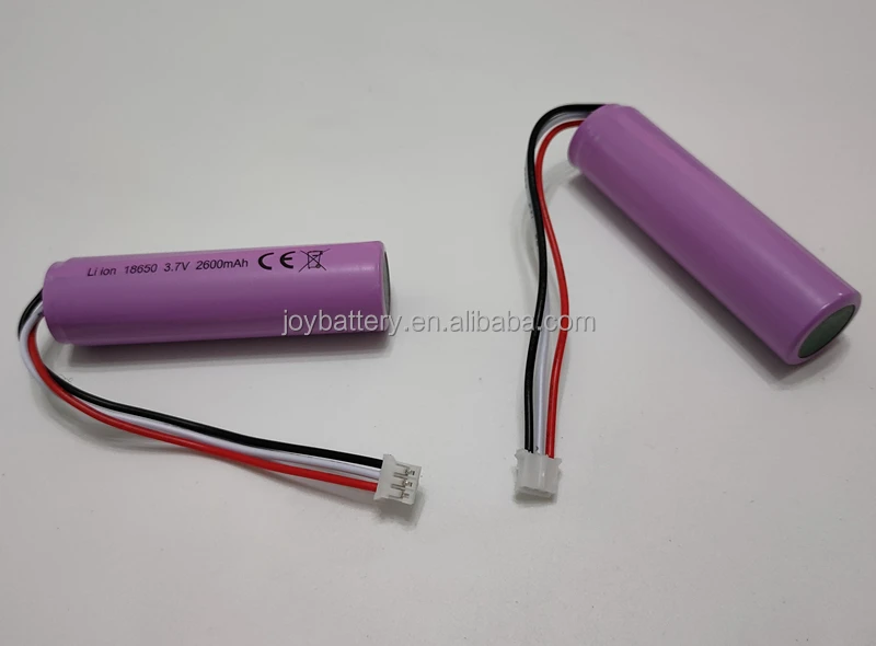 High Quality Rechargeable 18650 Lithium Ion Icr18650 3.7v 2600mah Li ...