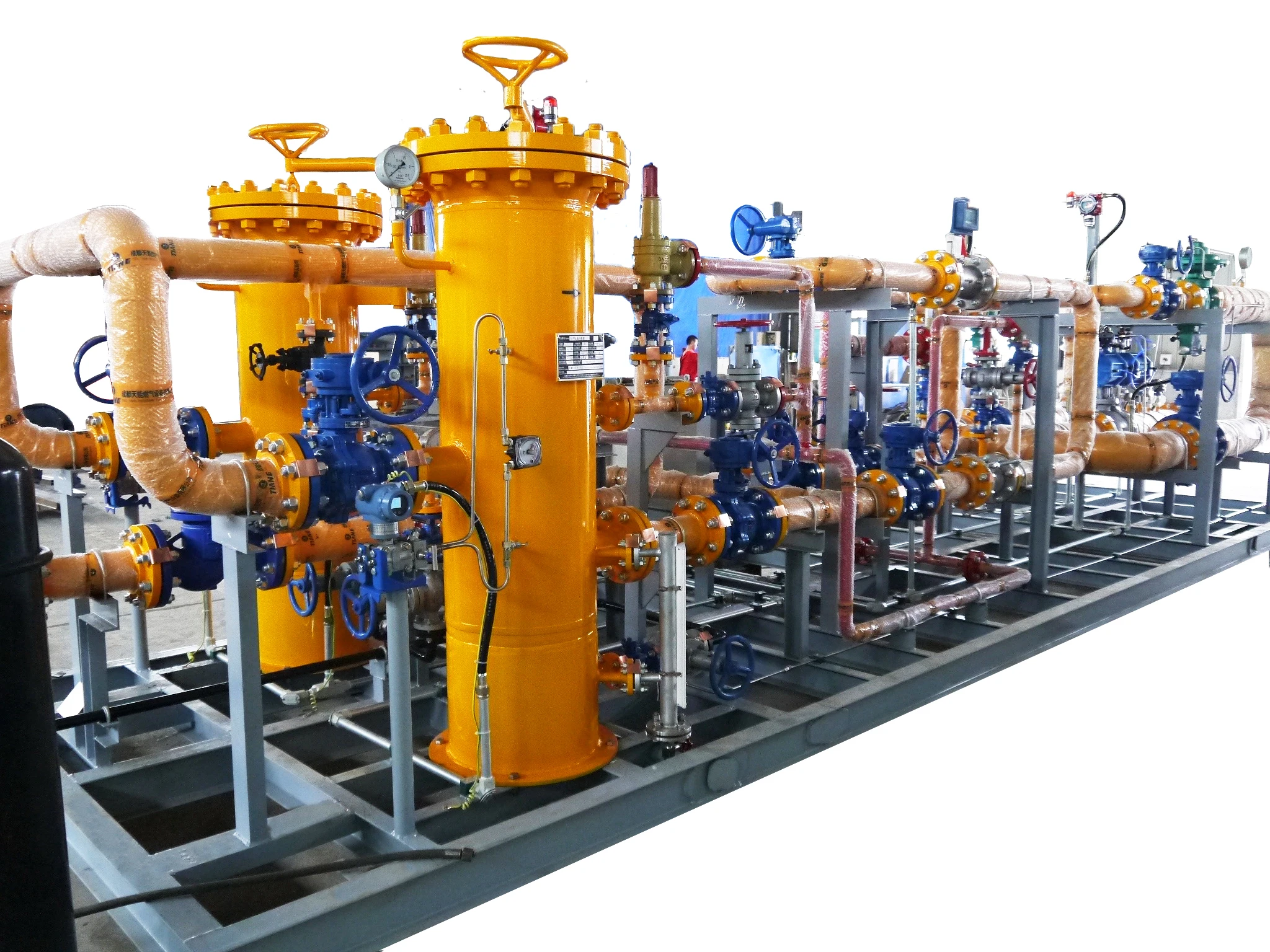 Gas Pressure Regulating and Metering Station - Energy Saving