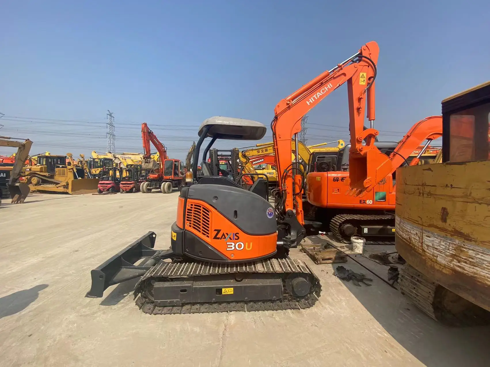 3 Ton Used Mini Hitachi Zaxis 30u Excavator For Sale Zaxis 30u Crawler ...