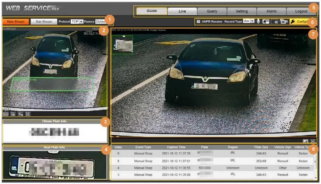 4MP IP67 Protection - Intelligent Car Number Recognition