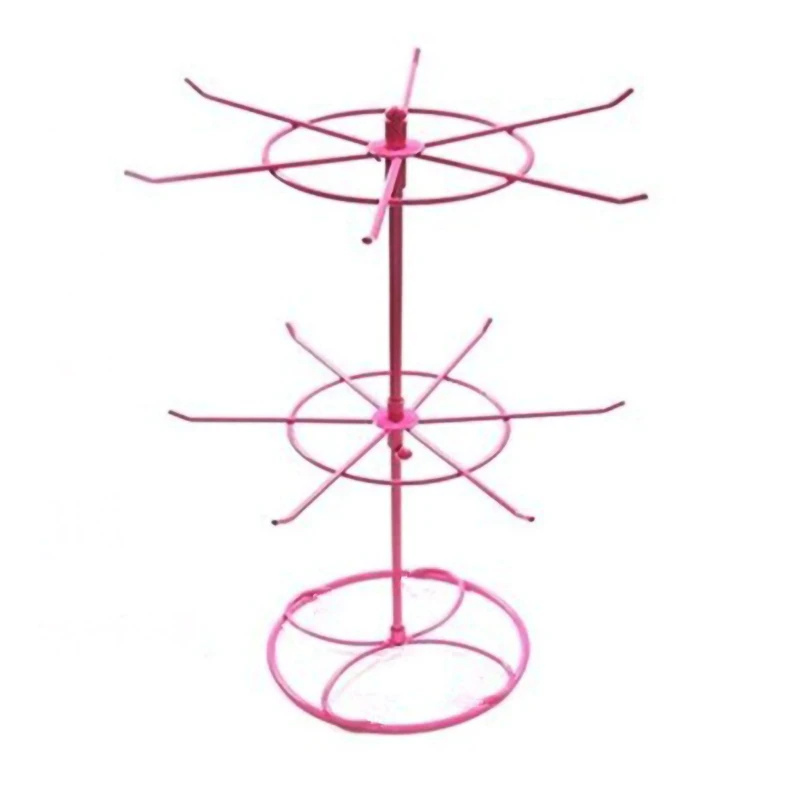 Three Tier Wire Counter Display Keychain Jewelry Display Rack - Buy ...