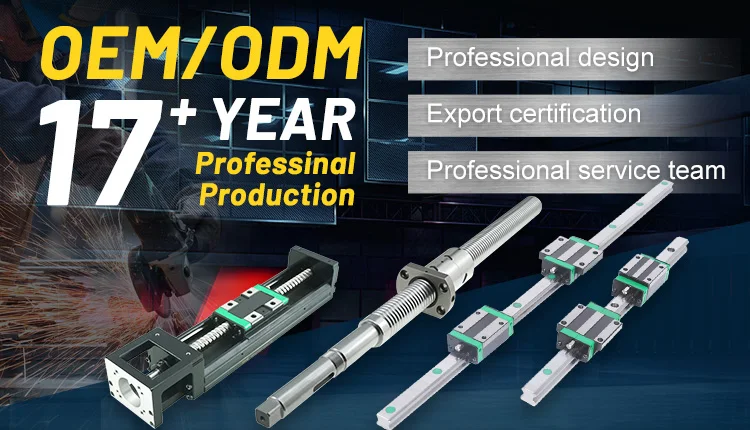 Basic Customization Manufacturing Process Linear Guide Cnc Ball Screw ...