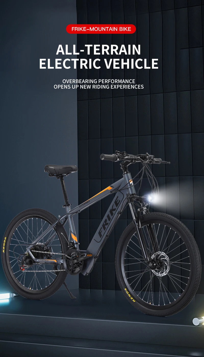 Frike Ebike - Adult Electric Bicycle with 21 Speed Gears