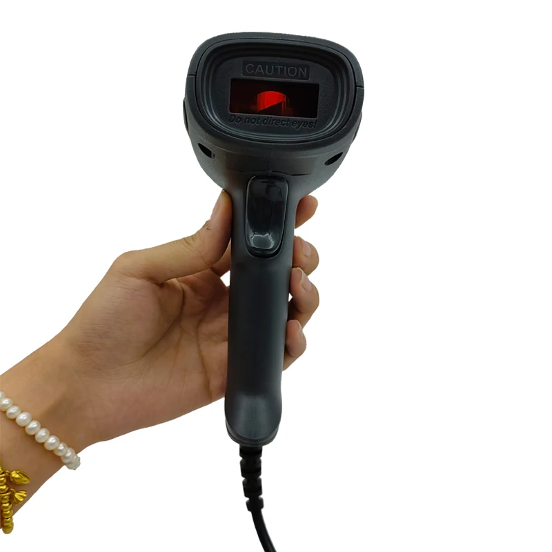 Cqj10 Barcode Scanning 1d Wired Barcode Scanner Handheld Laser Scanners ...
