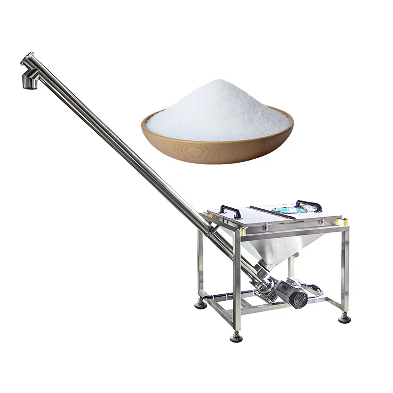 stainless steel hopper screw auger conveyor flexible food screw auger ...