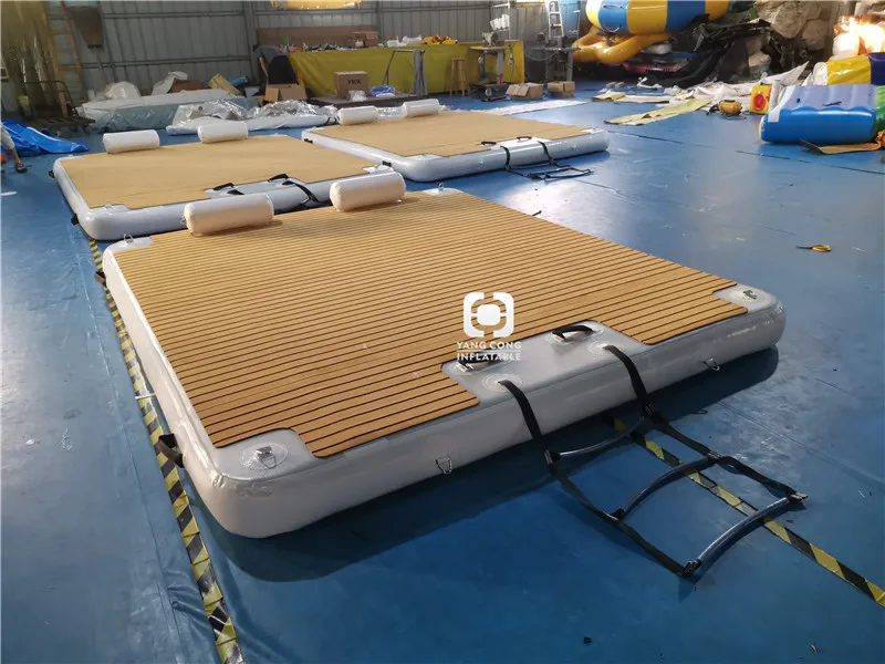 Inflatable Floating Island Platform - Perfect for Adults