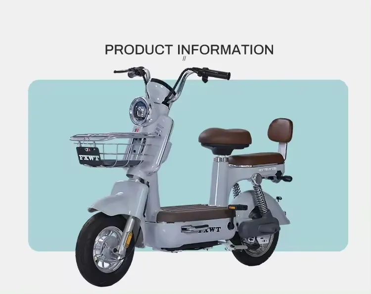 Wholesale Electric City Bike 2 Seater Two Wheel Mini Adult Bikes With ...