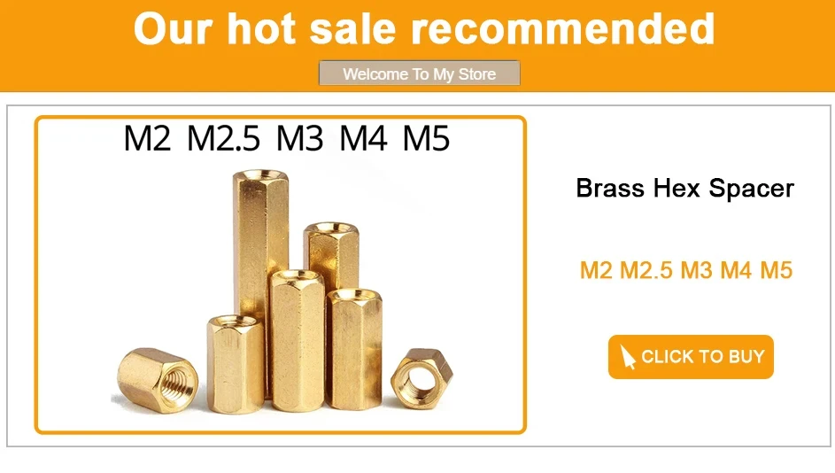 Din M2-m6 Male-female Brass Threaded Hex Standoff Spacers Accessory ...