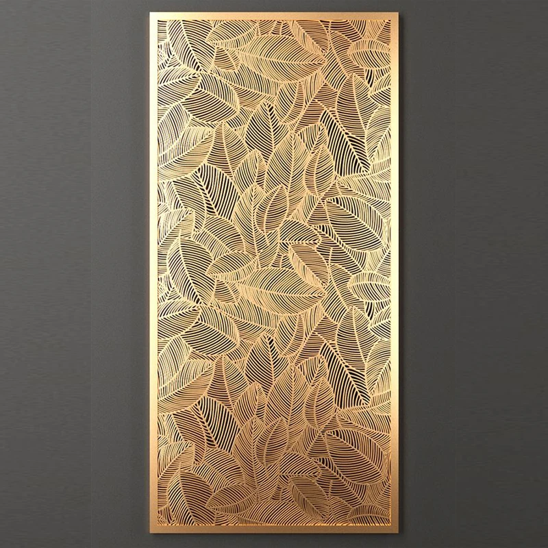 Homedeco Customized Stainless Steel Folding Metal Privacy Screen Corten ...