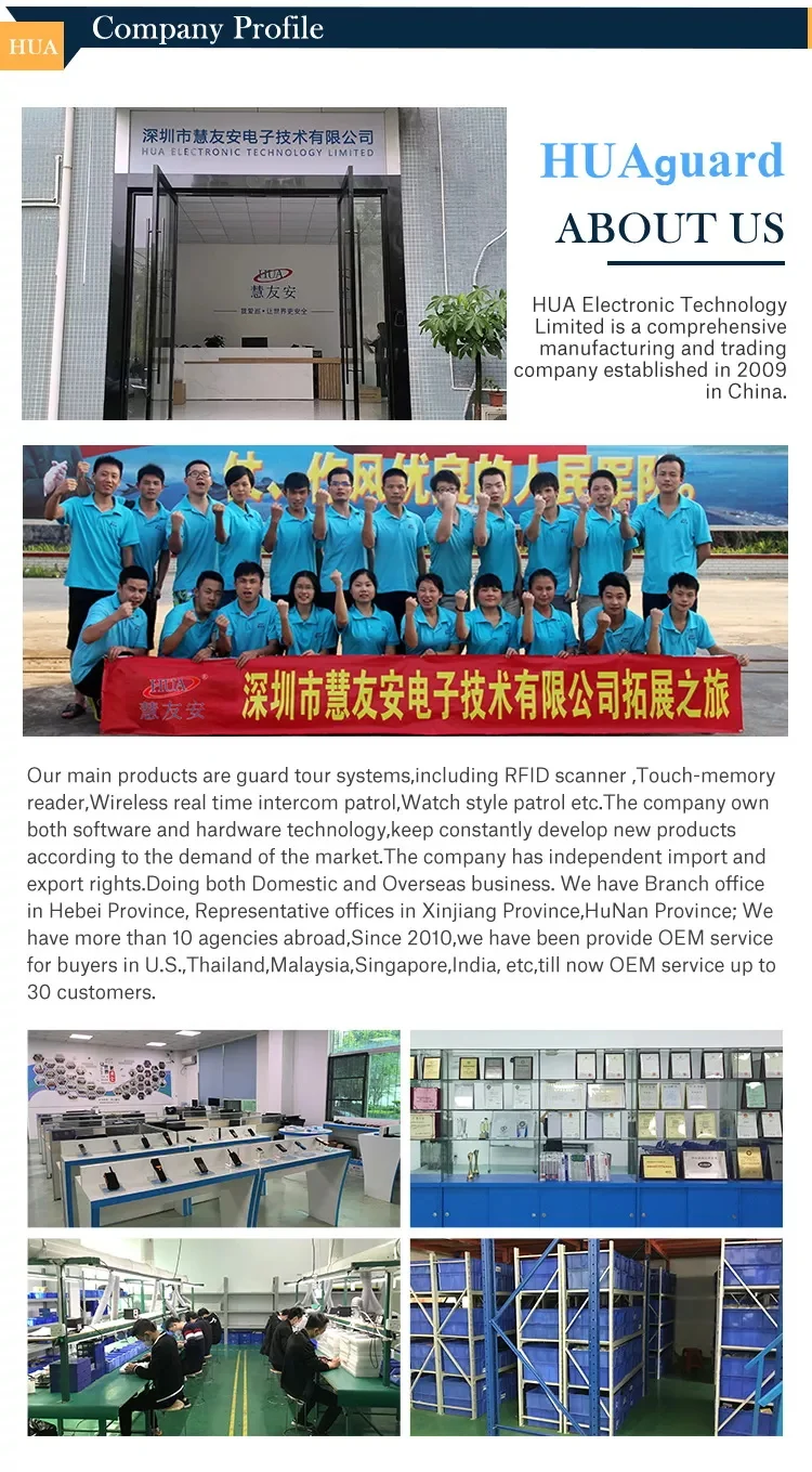 Huaguard Explosion Proof RFID Reader - 60,000 Record Storage