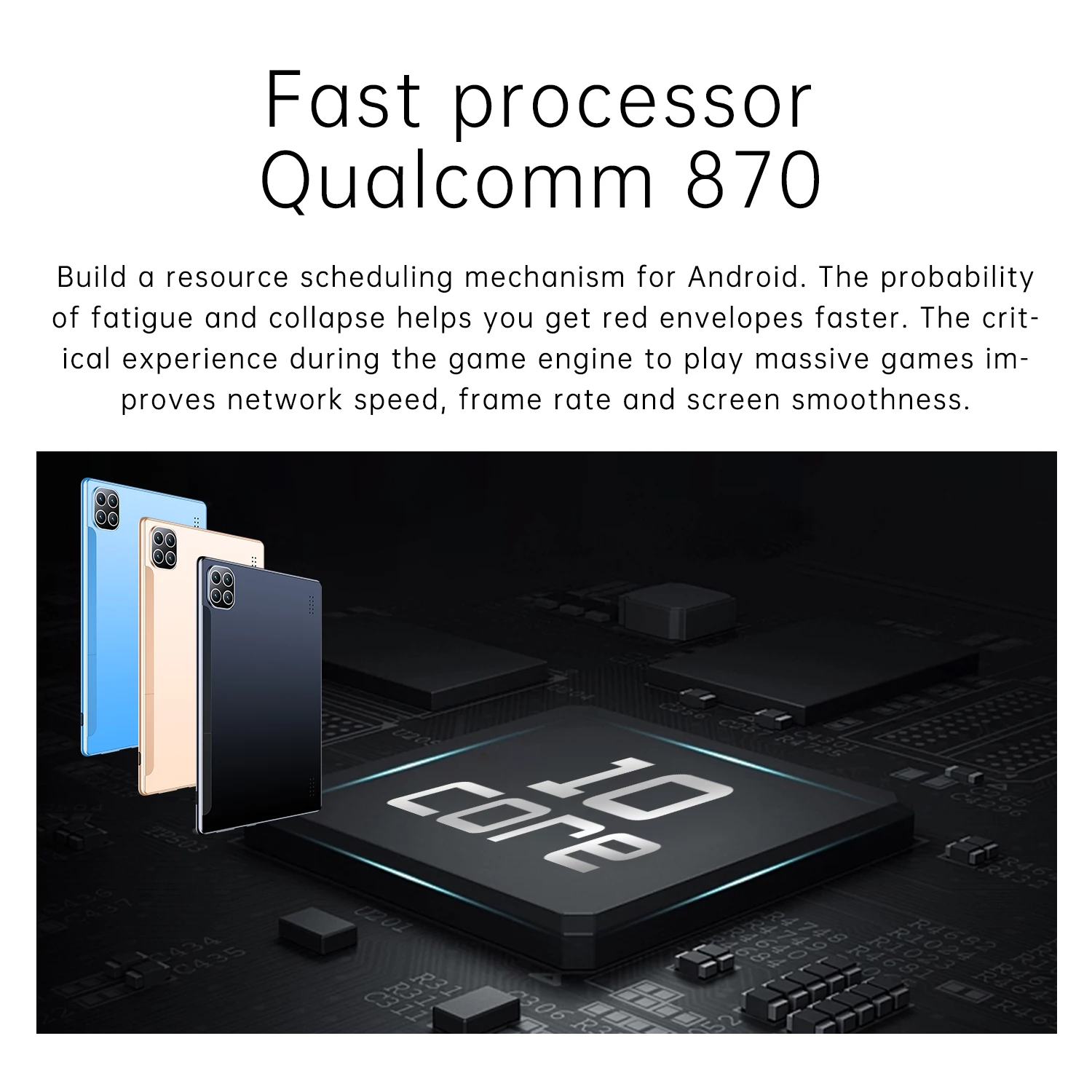 2k Fhd 10.36 Inch Android Tablets 6gb Ram 128gb Storage Mtk6769 Octa ...