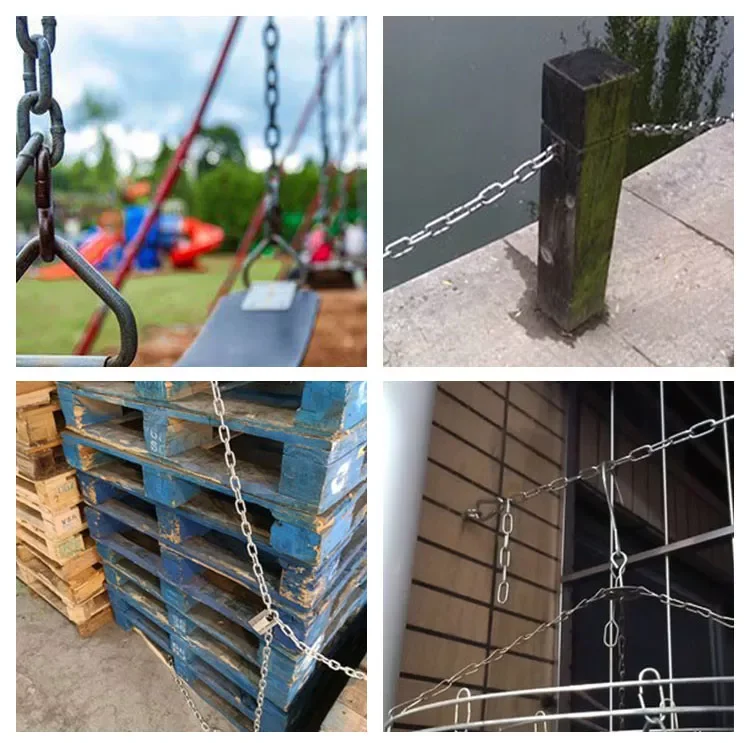 English Standard Electro Galvanized Mild Steel Chains