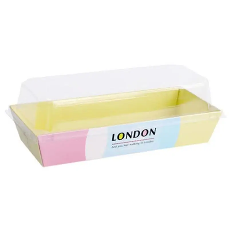 Food Grade White Cardboard Sandwich Package Box - Buy Sandwich Box ...