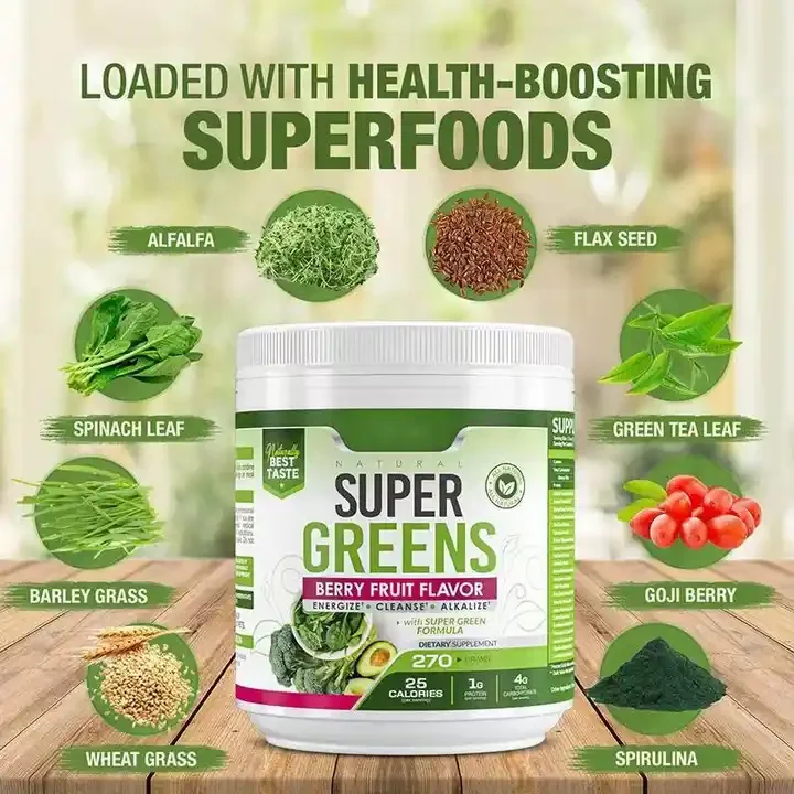 Green Superfood Super Greens Powder - Organic & Collagen