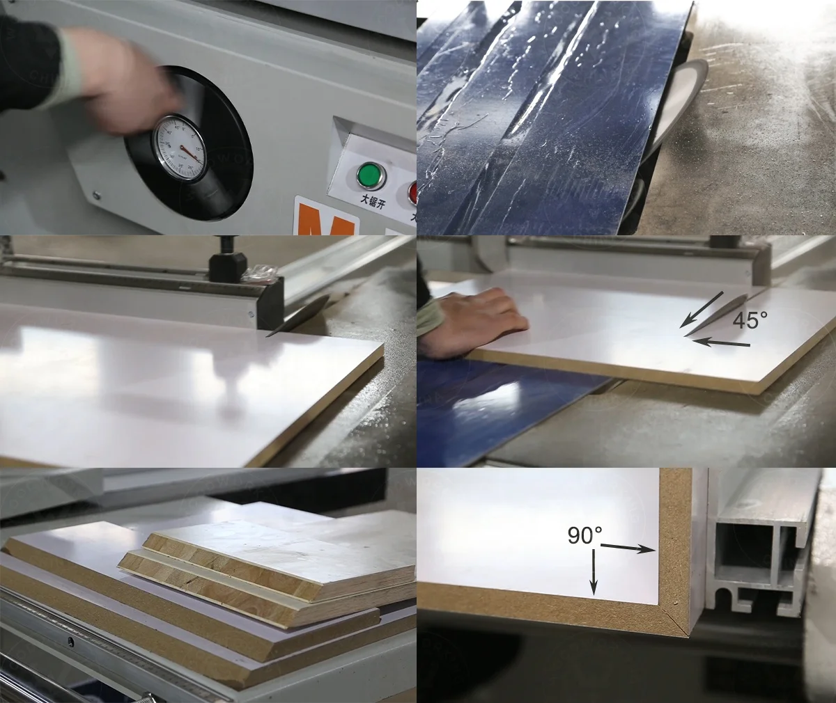 Panel Saw Machine Wood Slide Table Saw With Different Size Optional ...