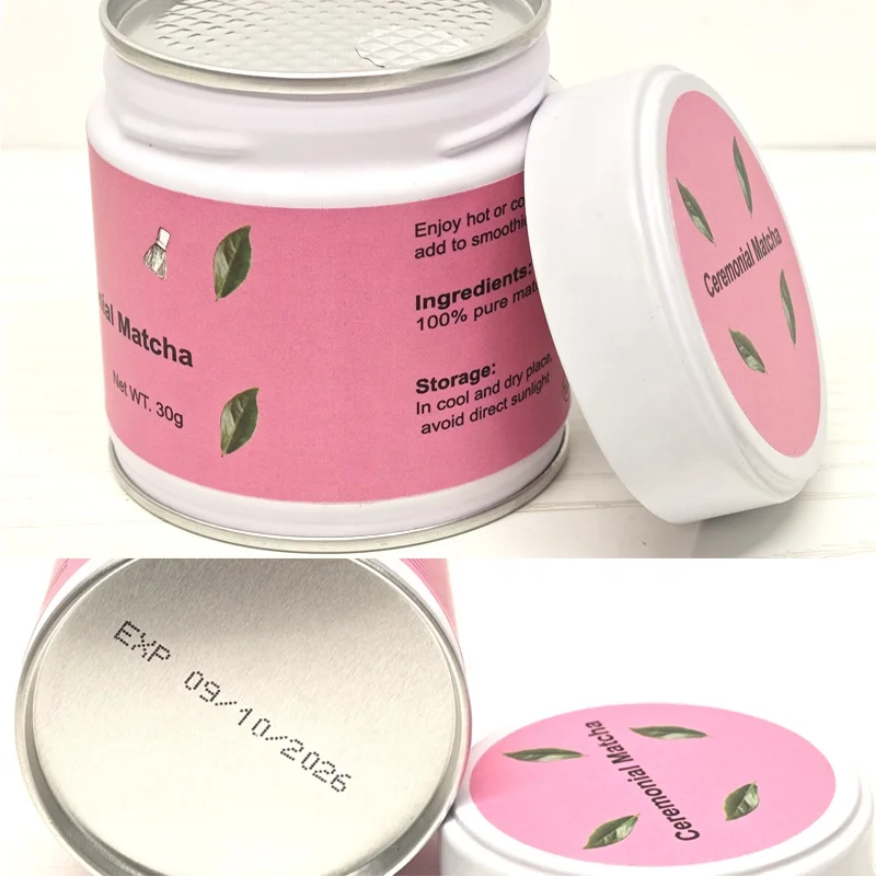 Alibaba.com: 30g Tin Pack Ceremonial Grade Matcha Green Tea Powder ...