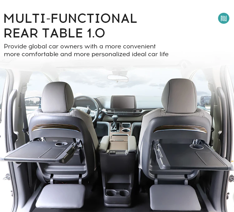 Auto Interior Electric Power Car Back Table Luxury Seat Retractable ...