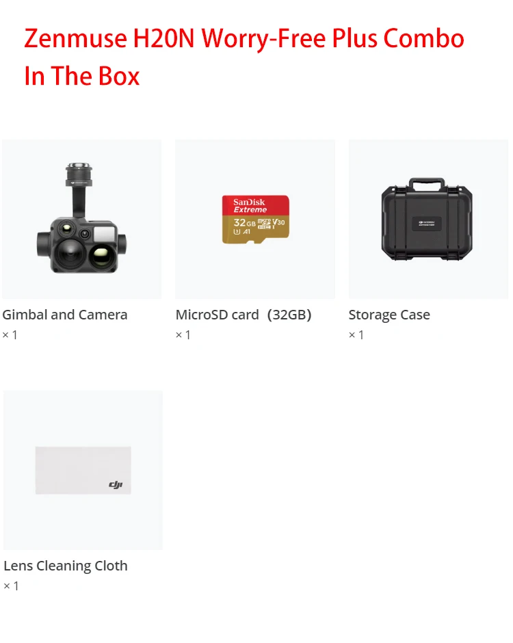 Original DJI Zenmuse H20N Hybrid Sensor PTZ Camera for Matrice 300 RTK ...