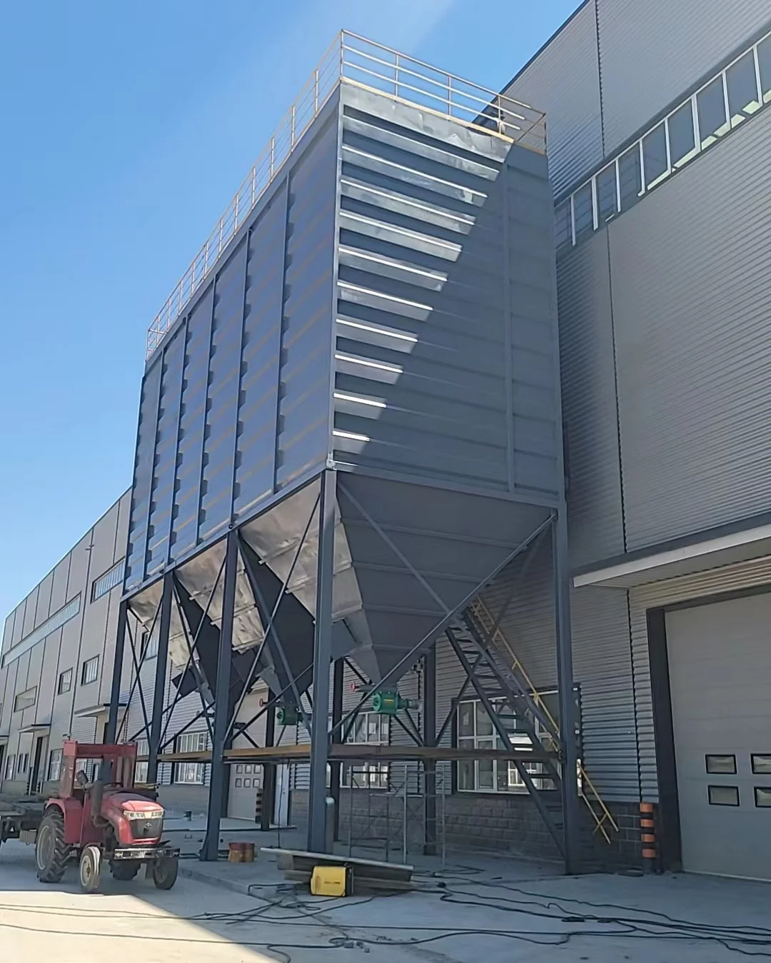 Industrial Cement Plant Dust Collector System Fine Dust Collector With ...