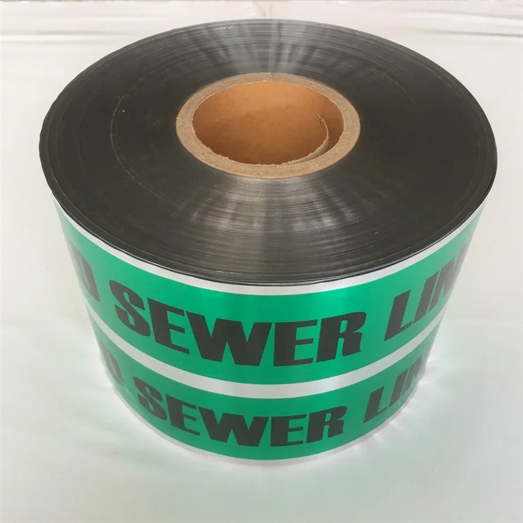 Underground Detective Marker Tape Magnetic Barrier Tape Detectable ...