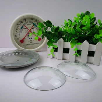Customized Size Circular Round Curved Convex Glass For Clock - Buy ...