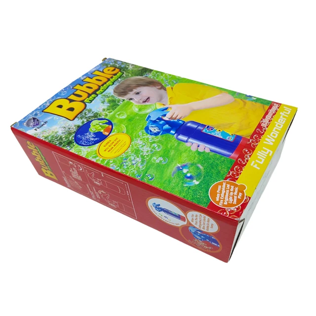 Bubble Machine Fire Extinguisher Toys Game For Kids With Bubble Liquid ...