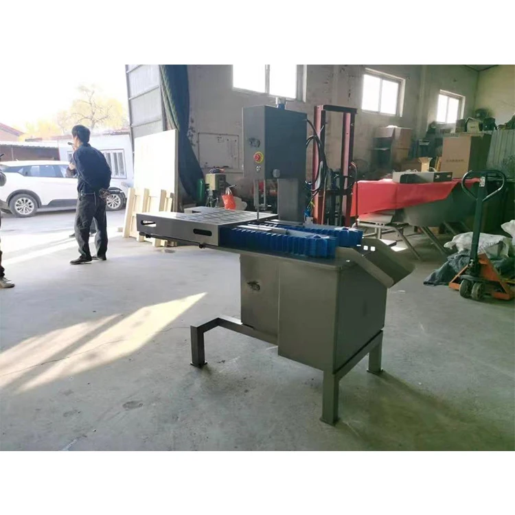 Automatic Bone Sawing Machine Pig Foot Split Half Saw Trotters Half ...