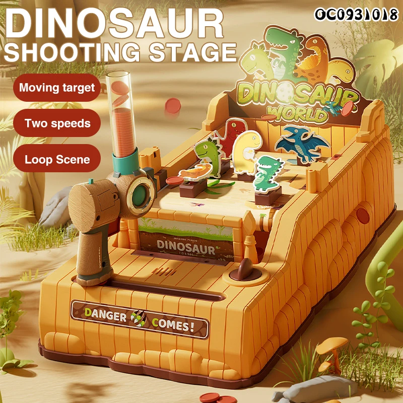 Newest B/O Dinosaur Gun Indoor Target Shooting Board Game Toy for ...