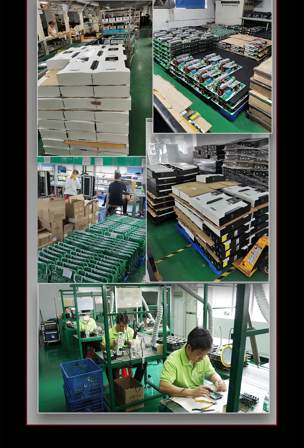 Sako Solar System Sunon Pro 5.5kw Hybrid Inverter Mppt 100a With Max ...