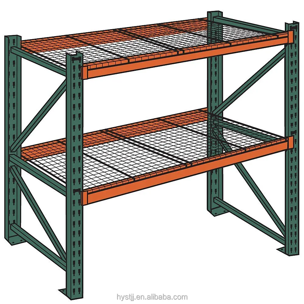 Heavy Duty Steel Warehouse Racking Load Capacity of Two Tons for ...