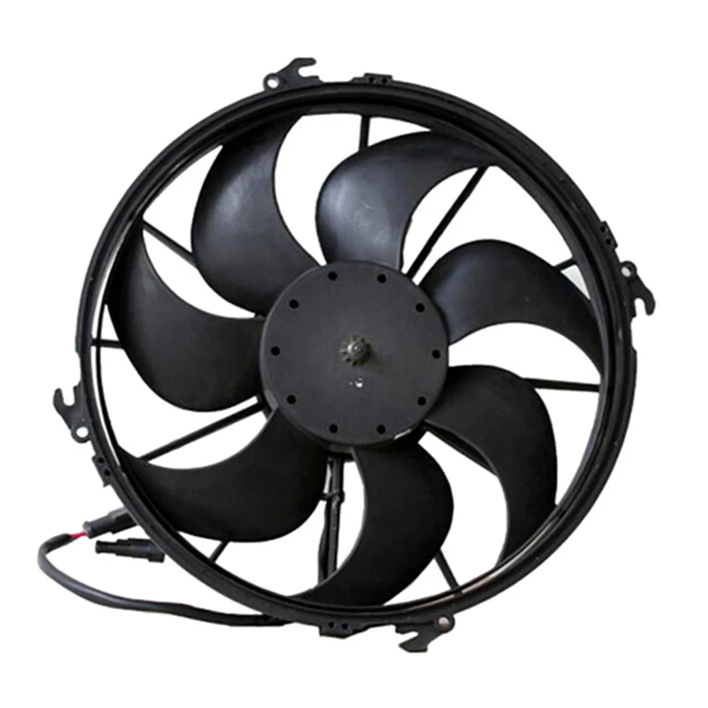 12 Inch Suction air Bus Condenser Fan Brushed Ventilation Blower 12V ...