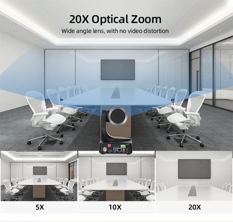 NDI 20x USB3.0 SDI IP HDMI Video Conference Camera - KATO