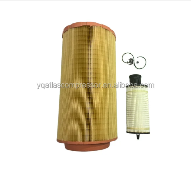 Atlascopco 스크류 공기 압축기 공기/오일 필터 관리 키트 Ga30- 2901162300 = 판매용 2901194702 ...